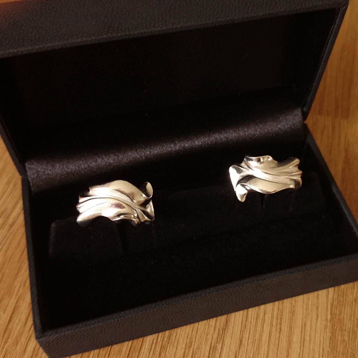 Solid Sterling Silver "Floral" Cufflinks – Sarah Madsen